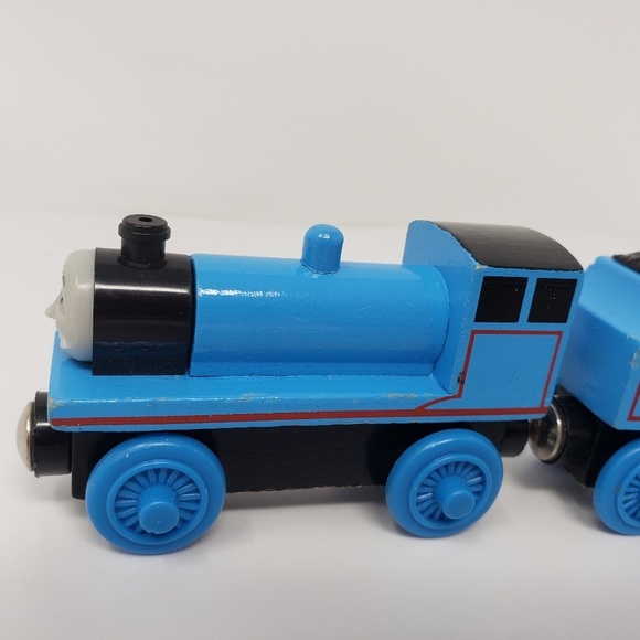 Toys | Thomas The Train Tank Engine Thomas Tender Sodor Railroad Wooden ...
